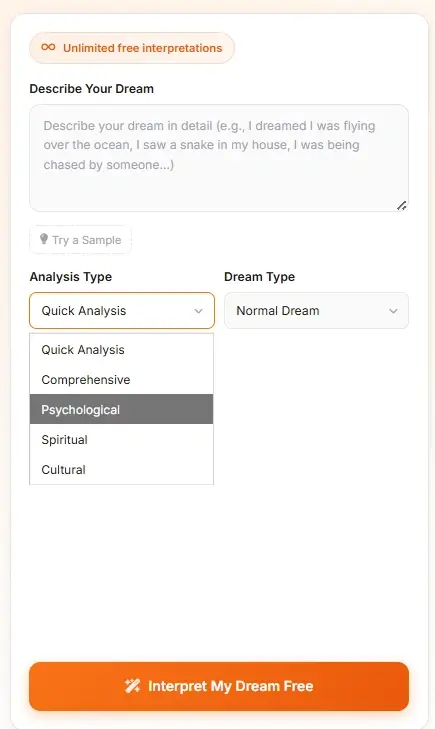 AI Dream Interpretation - Free, Unlimited, No Sign-Up